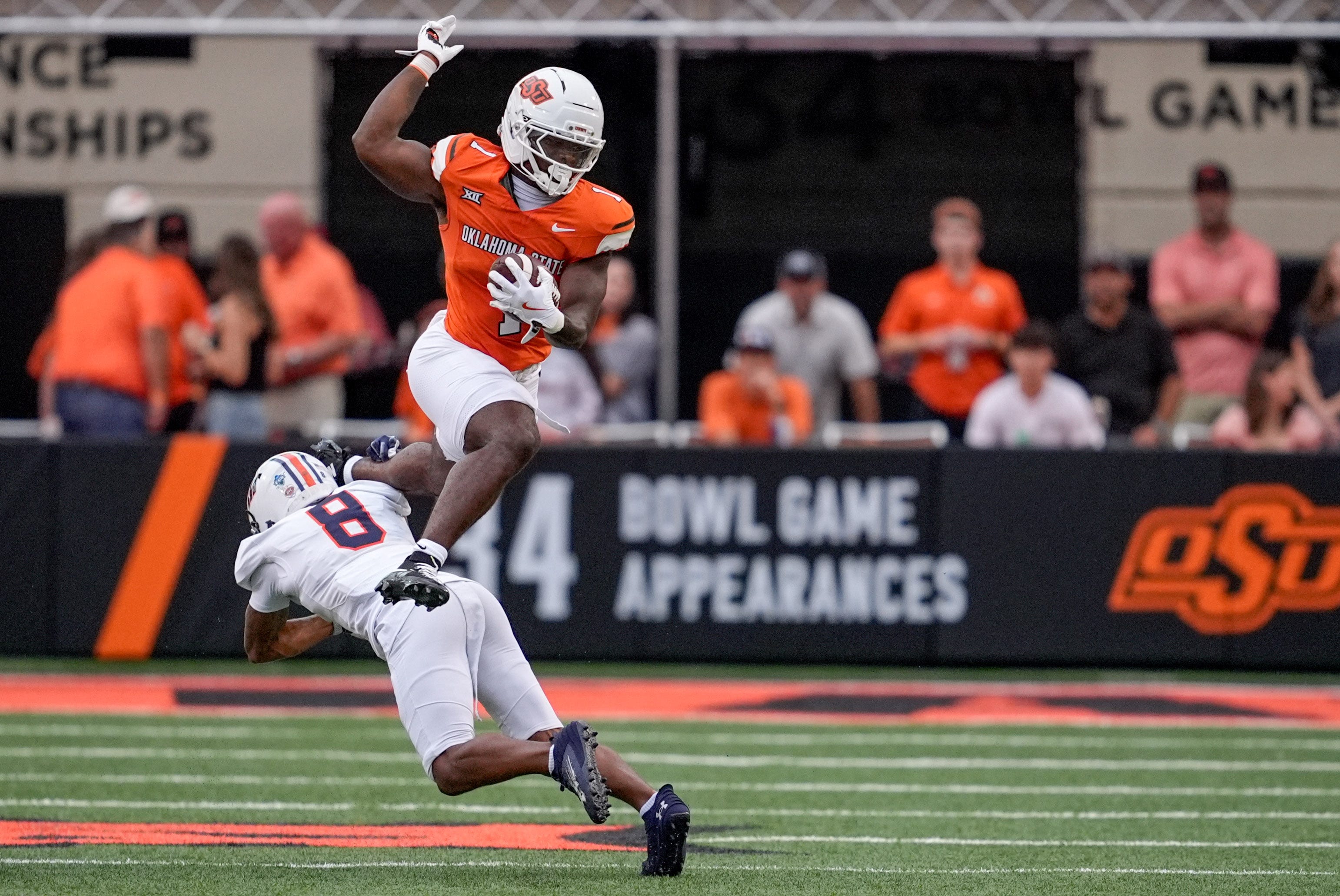 Tulsa vs. Oklahoma State Anytime Touchdown Scorer Predictions Week 4 ...