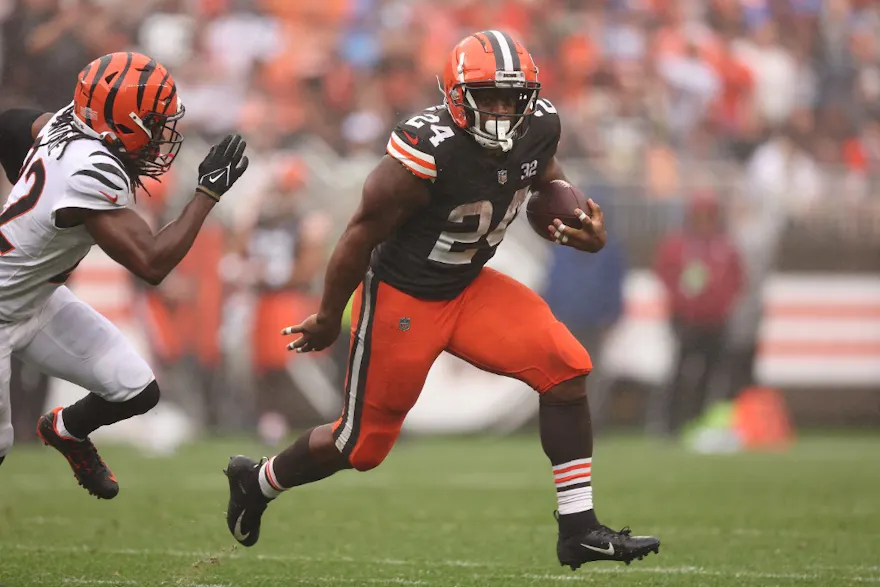 Nick Chubb Trending Player Props Odds For Mnf Top Value Bets